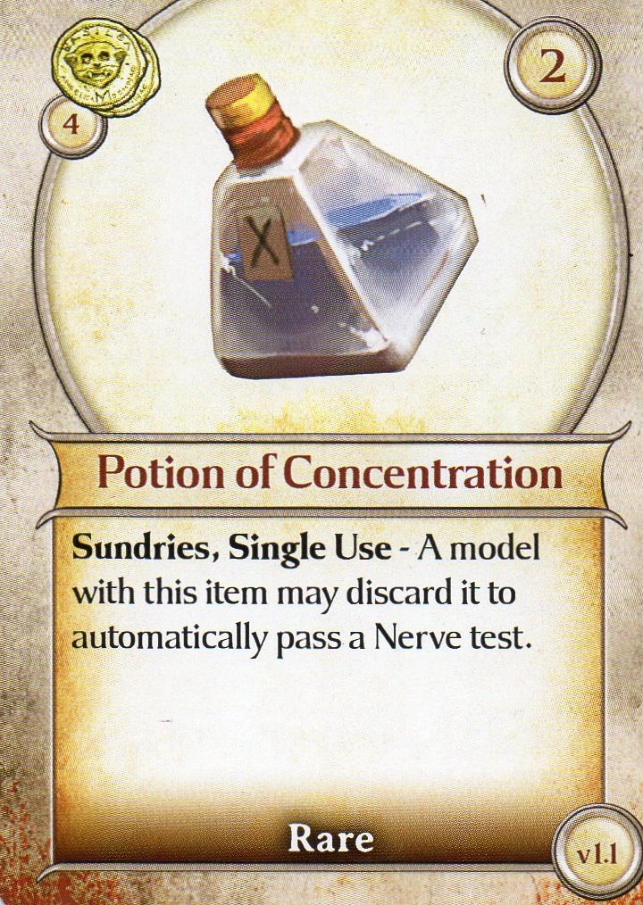 Potion of Concentration | Pannithor KoWiki Wiki | Fandom