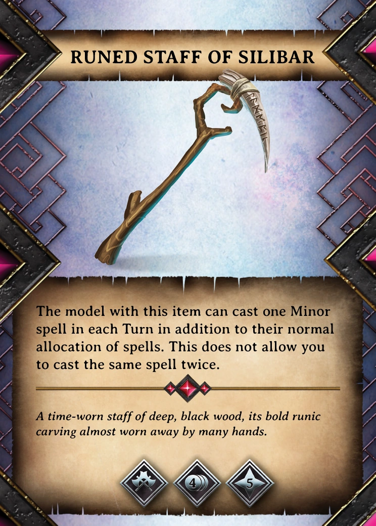 Runed Staff of Silibar | Pannithor KoWiki Wiki | Fandom