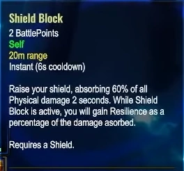 Shield Block - Official Pantheon: Rise of the Fallen Wiki