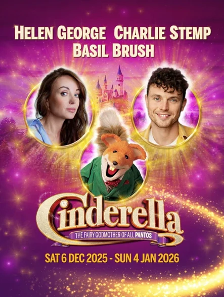 RICHMOND THEATRE 2025-2026 CINDERELLA - THE FAIRY GODMOTHER OF ALL PANTOS | Pantomime Wiki | Fandom