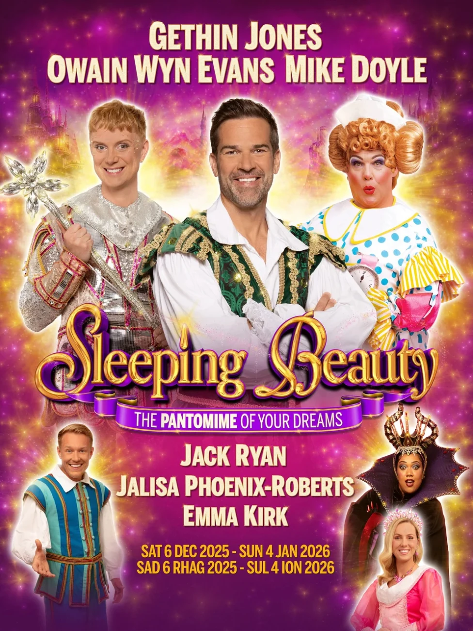 CARDIFF NEW THEATRE 2025-2026: SLEEPING BEAUTY - THE PANTOMIME OF YOUR ...