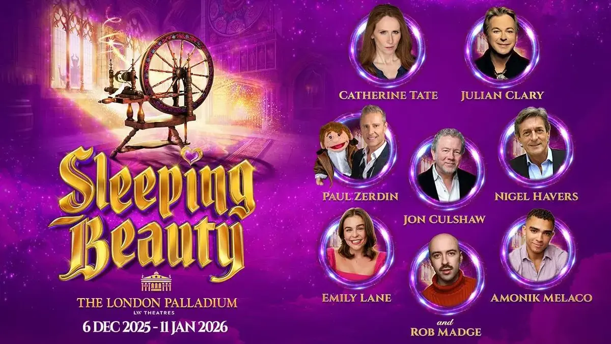 LONDON PALLADIUM 2025-2026: SLEEPING BEAUTY - THE 10TH SPECTACULAR LONDON PALLADIUM PANTOMIME ...