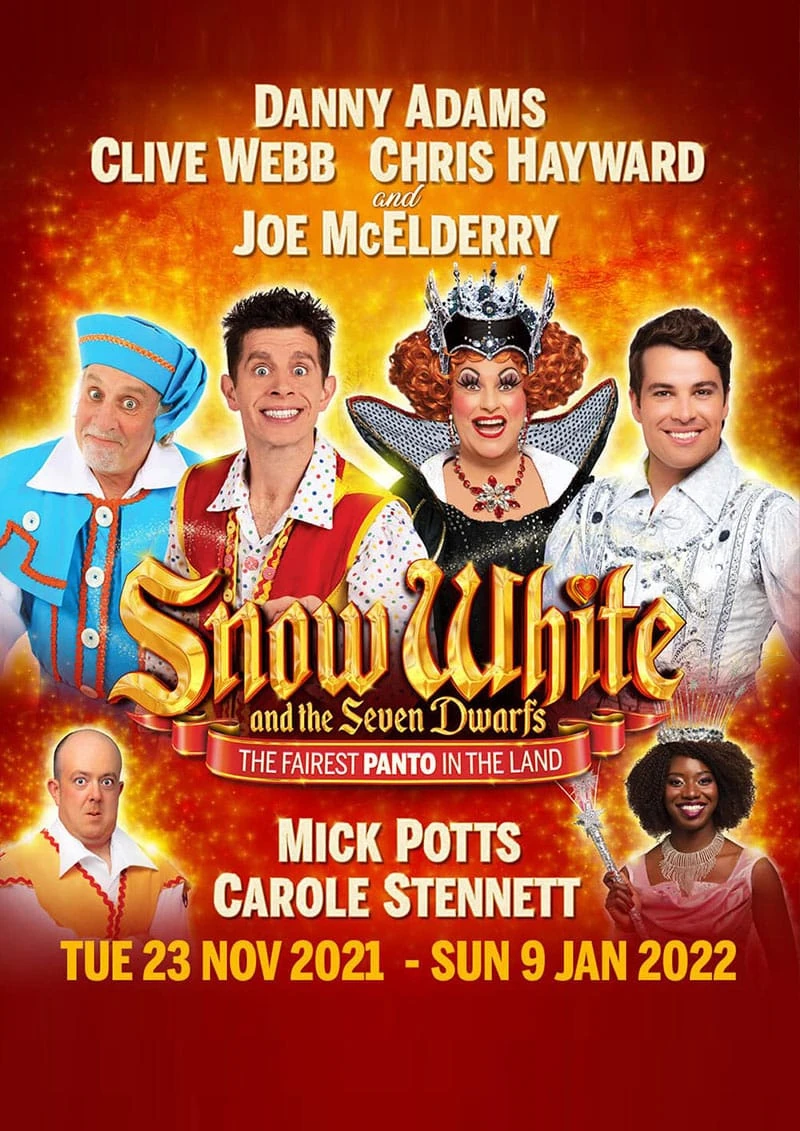 NEWCASTLE THEATRE ROYAL 2021-2022: SNOW WHITE AND THE SEVEN DWARFS - THE FAIREST PANTO IN THE ...