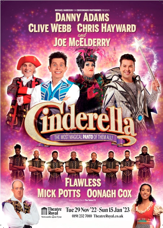 NEWCASTLE THEATRE ROYAL 2022-2023: CINDERELLA - THE MOST MAGICAL PANTO ...