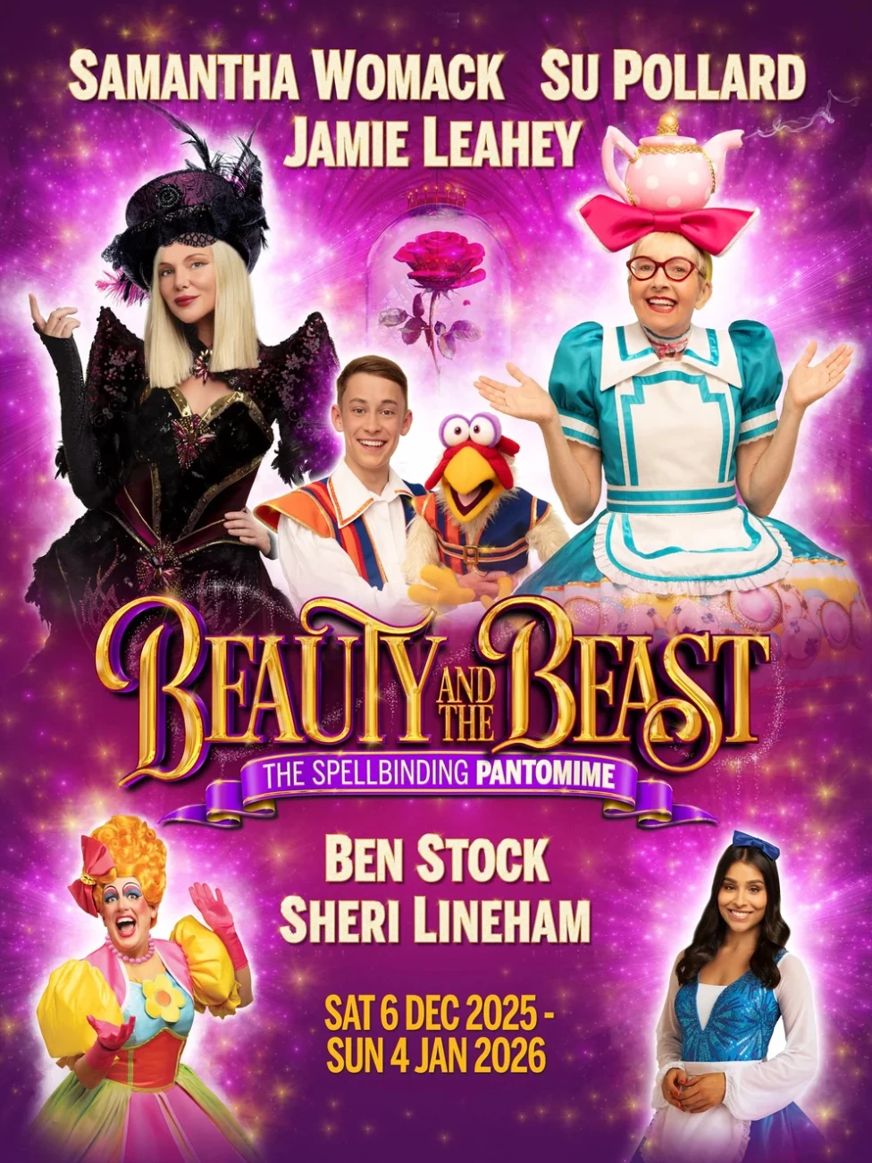 BROMLEY CHURCHILL THEATRE 2025-2026: BEAUTY AND THE BEAST - THE SPELLBINDING PANTOMIME ...