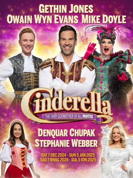 CARDIFF NEW THEATRE 2024-2025: CINDERELLA - THE FAIRY GODMOTHER OF ALL ...