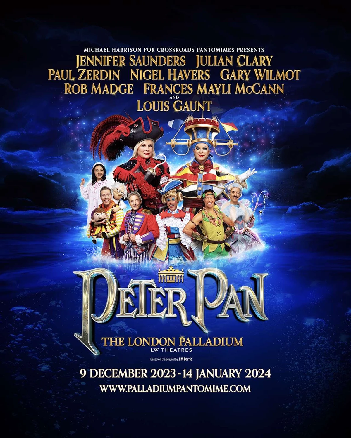 LONDON PALLADIUM 2023-2024: Peter Pan | Pantomime Wiki | Fandom
