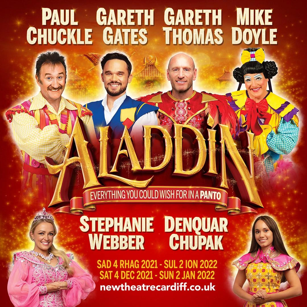 CARDIFF NEW THEATRE 2021-2022 ALADDIN - EVERYTHING YOU COULD WISH FOR ...