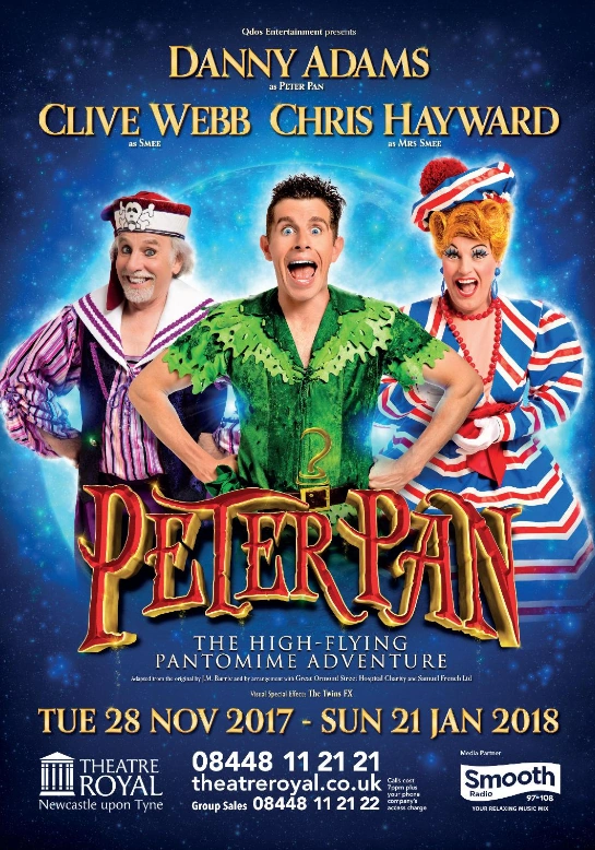 NEWCASTLE THEATRE ROYAL 2017-2018: PETER PAN - THE HIGH-FLYING ...