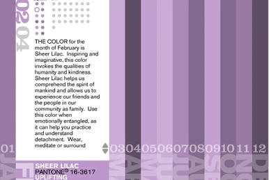 Lilac Color Pantone