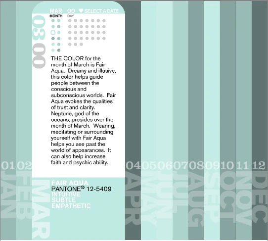 March | Pantone Wiki | Fandom