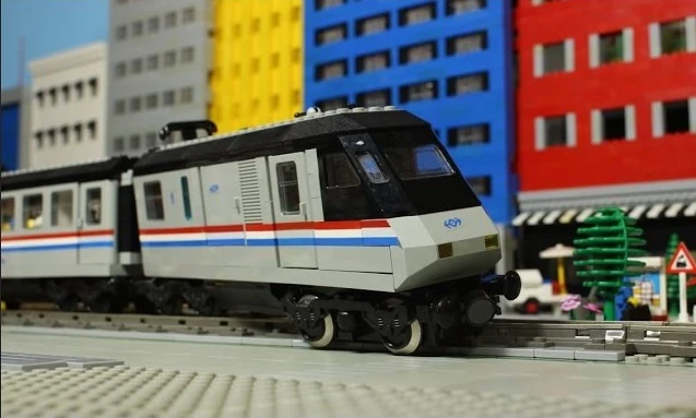 Lego Train Crash