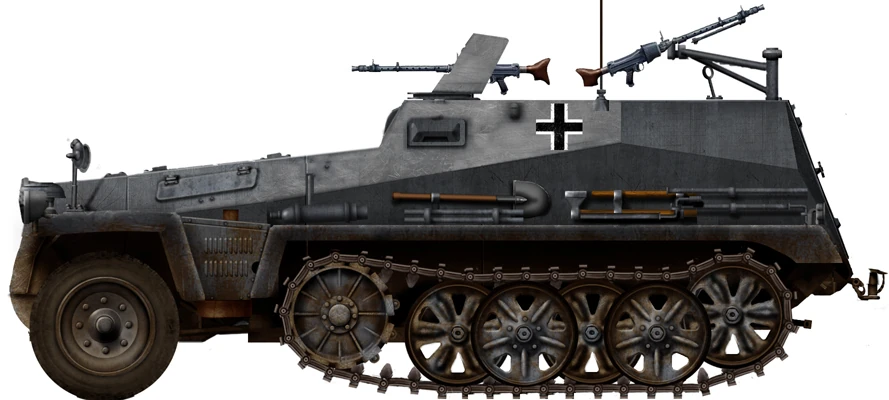 Sd.Kfz.250/1 Leichter Schützenpanzerwagen | Panzerpedia Wiki | Fandom