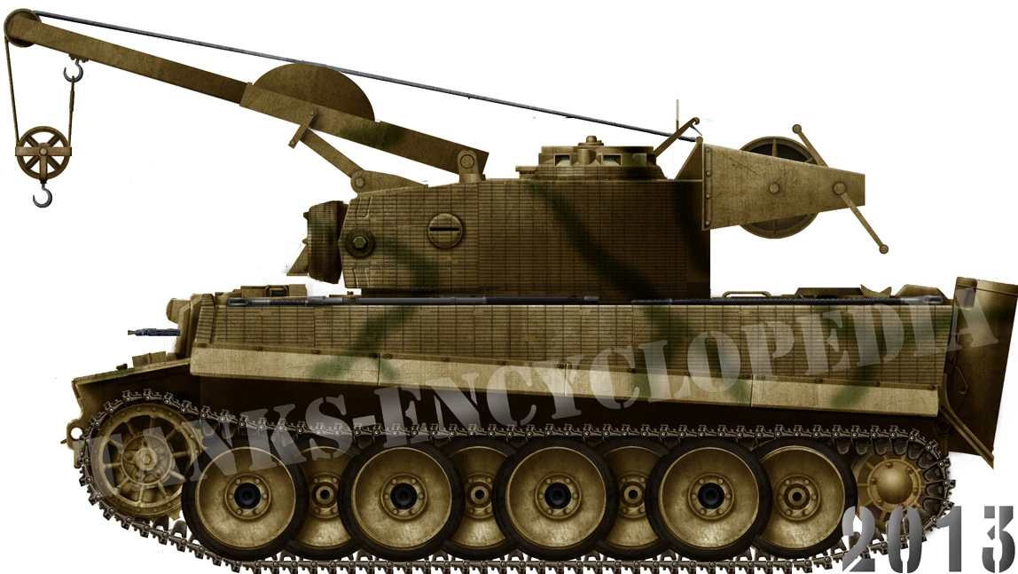 Bergepanzer Tiger "Bergetiger" | Panzerpedia Wiki | Fandom