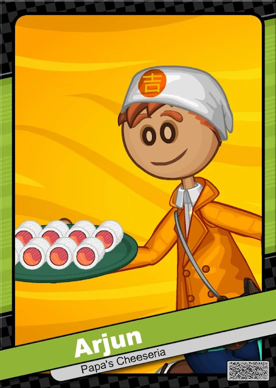 Arjun | Papa Louie Pals Fanon Wiki | Fandom