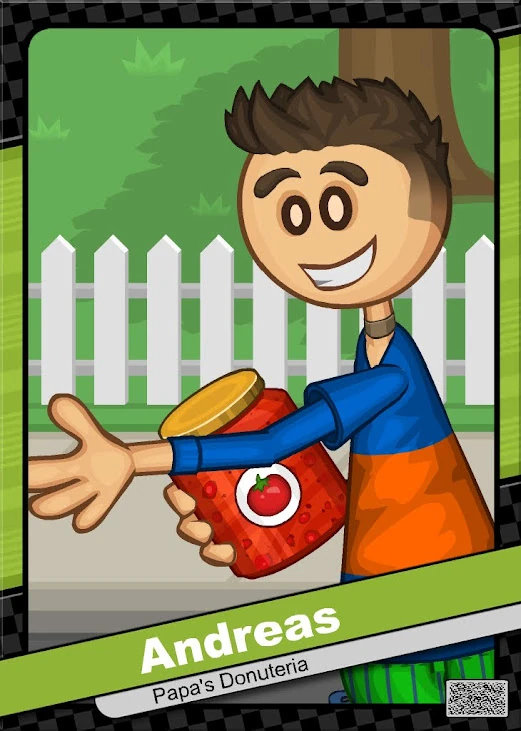 Andreas | Papa Louie Pals Fanon Wiki | Fandom