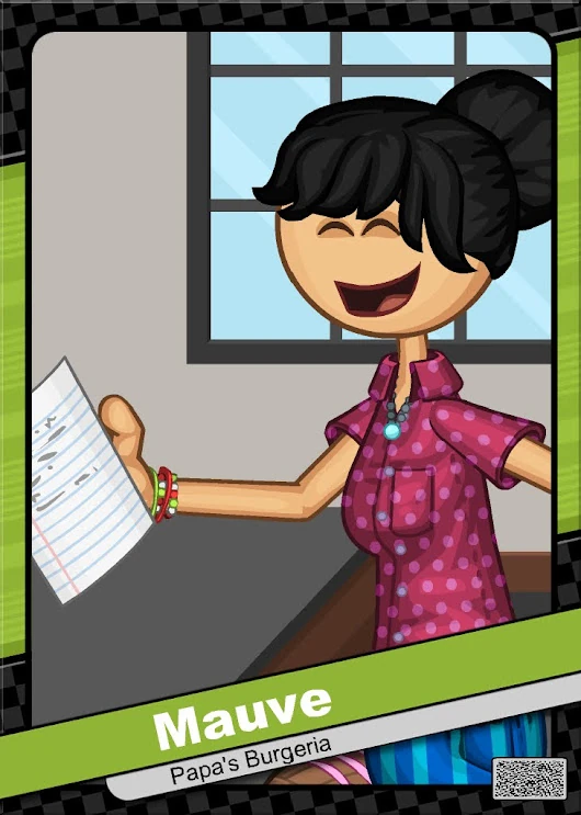 Mauve | Papa Louie Pals Fanon Wiki | Fandom