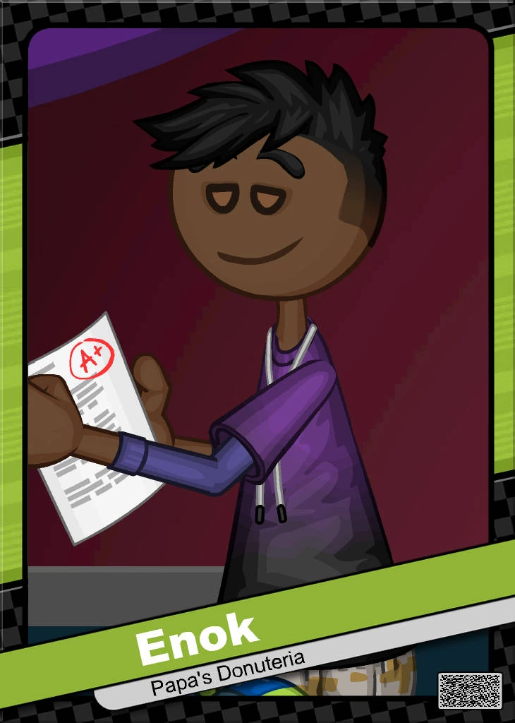 Enok | Papa Louie Pals Fanon Wiki | Fandom