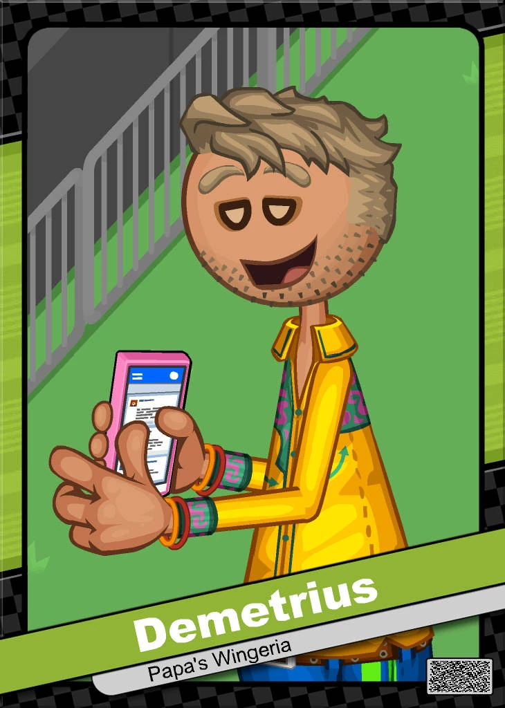 Demetrius | Papa Louie Pals Fanon Wiki | Fandom