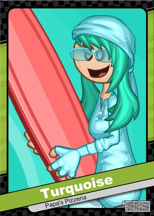 Turquoise | Papa Louie Pals Fanon Wiki | Fandom