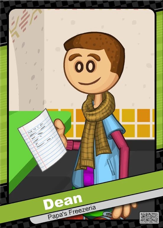Dean | Papa Louie Pals Fanon Wiki | Fandom
