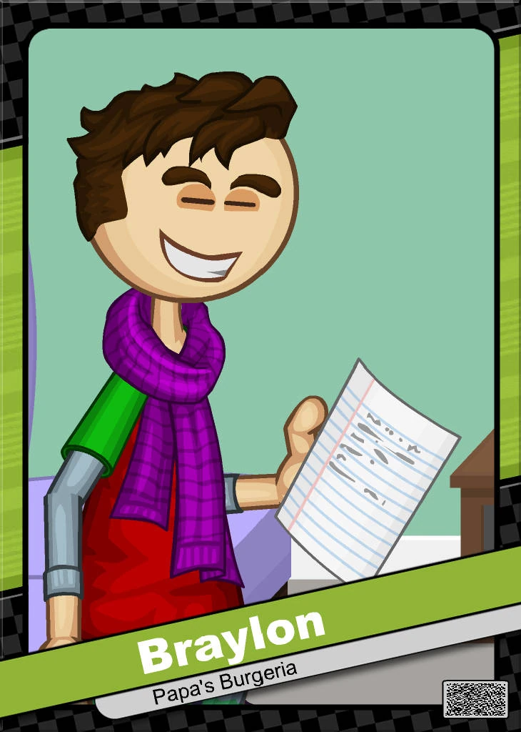 Braylon | Papa Louie Pals Fanon Wiki | Fandom