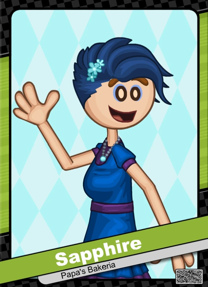 Sapphire | Papa Louie Pals Fanon Wiki | Fandom