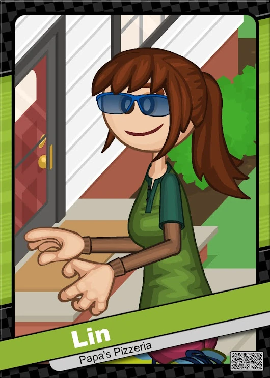 Lin (Female) | Papa Louie Pals Fanon Wiki | Fandom