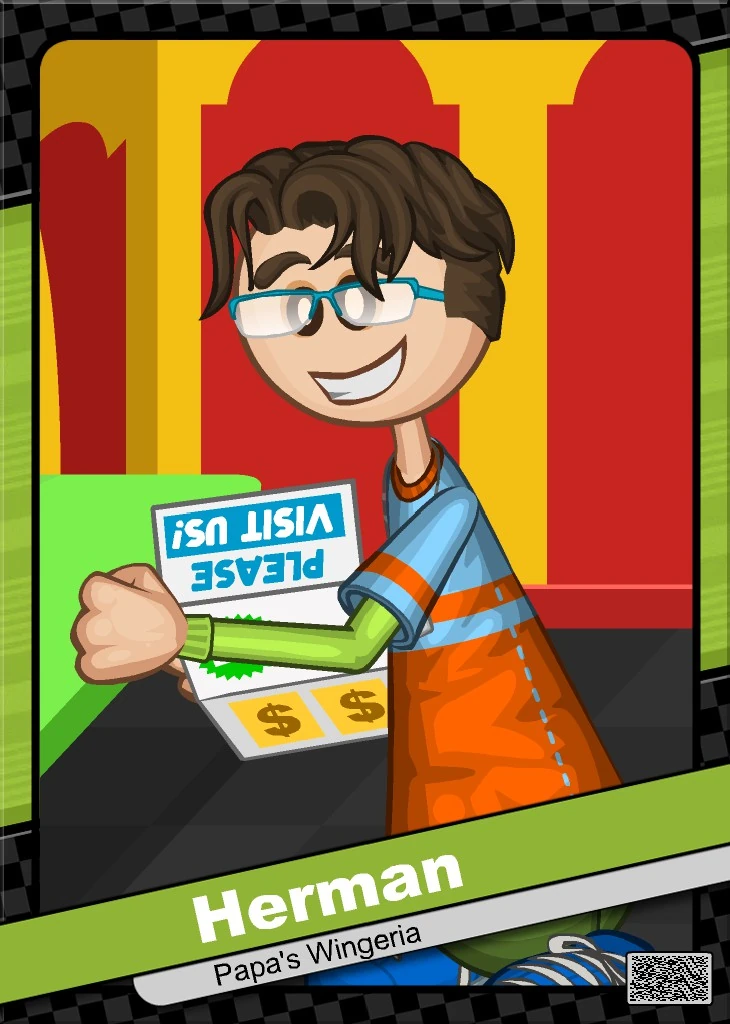 Herman | Papa Louie Pals Fanon Wiki | Fandom