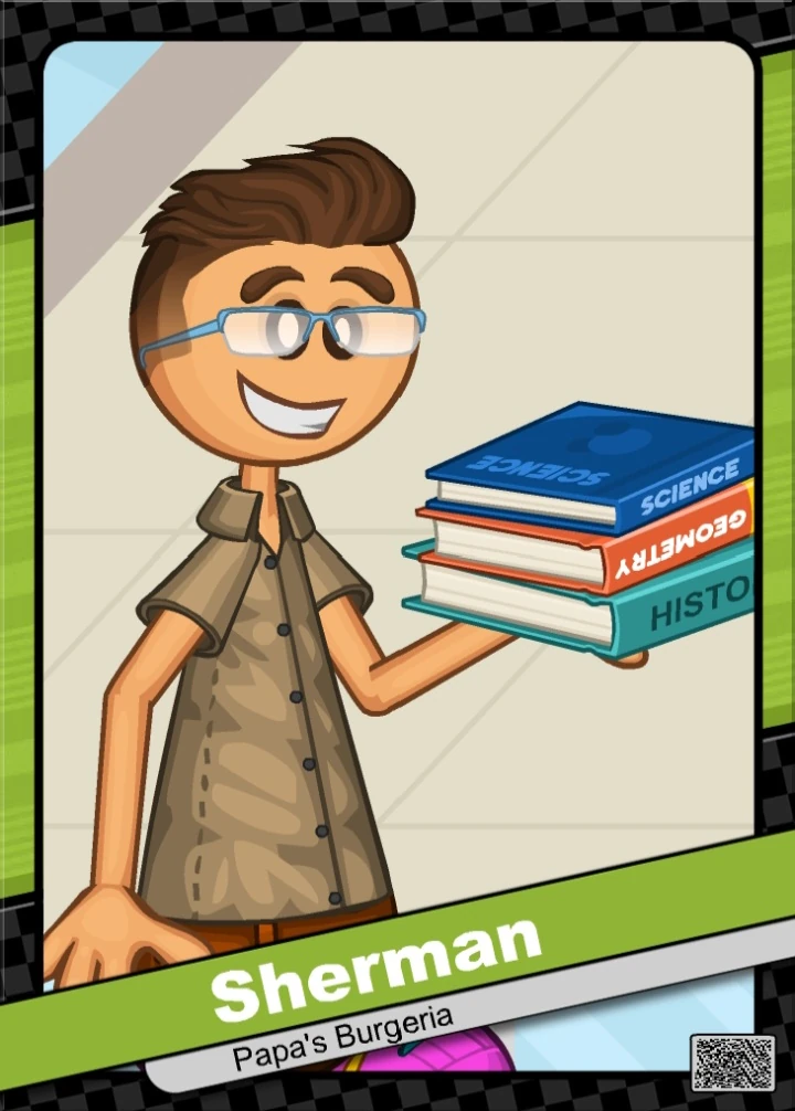 Sherman | Papa Louie Pals Fanon Wiki | Fandom