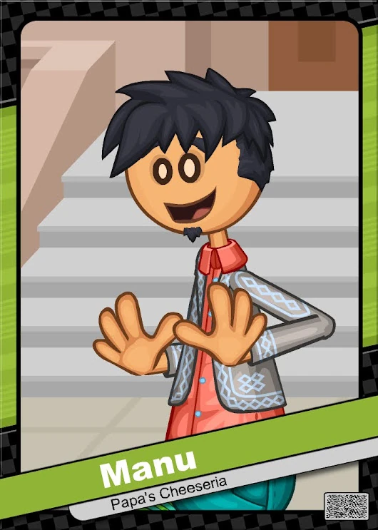 Manu | Papa Louie Pals Fanon Wiki | Fandom