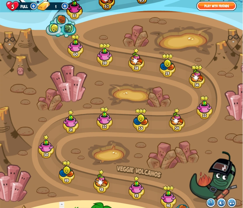 Veggie Volcanos | Papa pear saga Wiki | Fandom