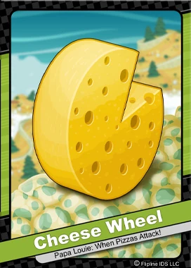 Cheese Wheel | Papa Louie Characters Wiki | Fandom