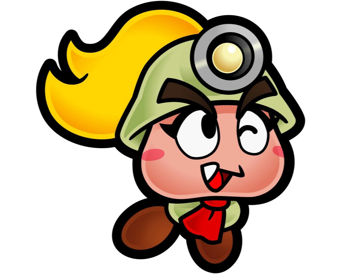 Goombella | Paper Mario Partners Wiki | Fandom