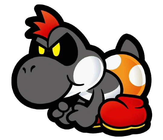 Dry Mini-Yoshi | Paper Mario Partners Wiki | Fandom