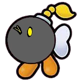 Dry Bombette | Paper Mario Partners Wiki | Fandom