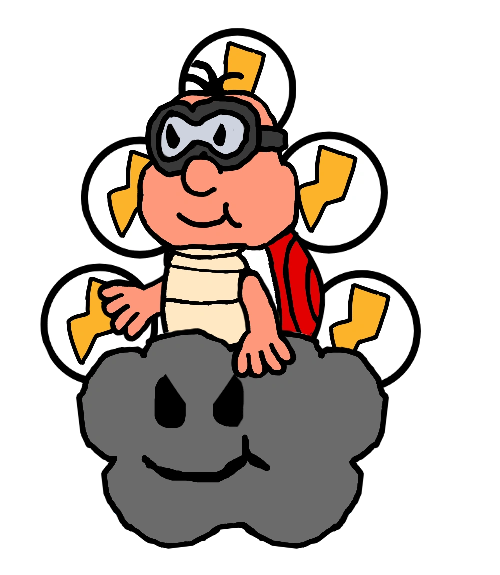 Thunder Lakitu | Paper Mario Productions Wiki | Fandom