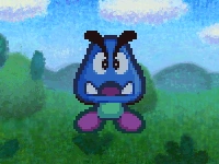 Blue Goomba (1) | Paper Mario Baddie Trading Card Game Wiki | Fandom