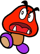 Red Goomba | Paper Shin a.k.a Keroro Gunsou Wiki | Fandom