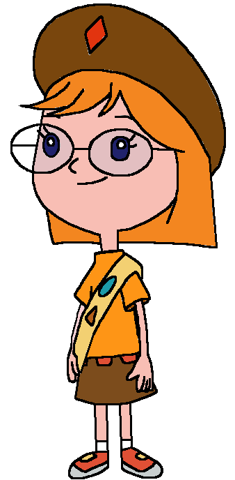 Emily (Orange-Haired Fireside Girl) | Paper Shin a.k.a Keroro Gunsou ...