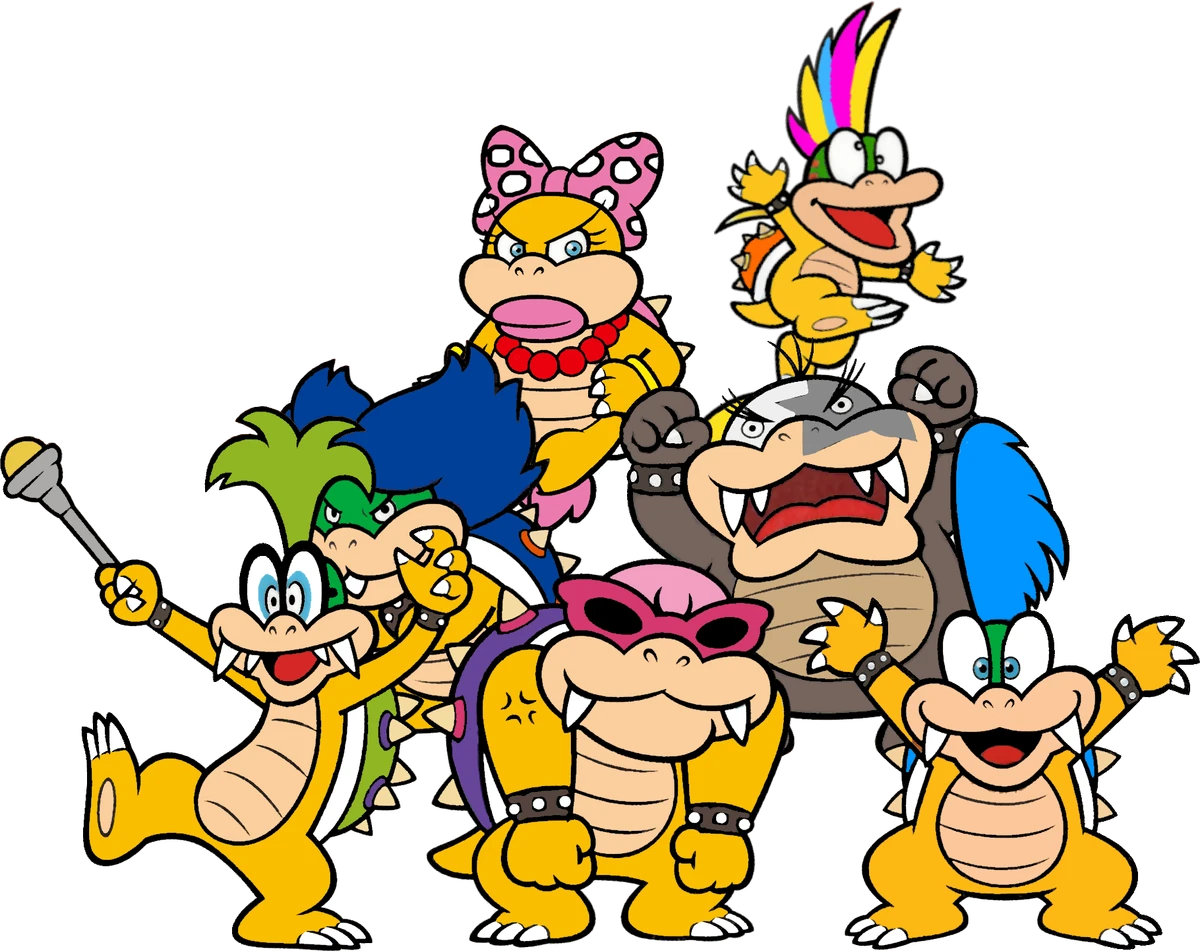 Koopalings | Paper Shin a.k.a Keroro Gunsou Wiki | Fandom