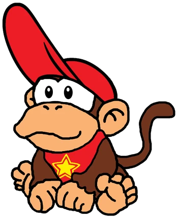 Baby Diddy Kong | Paper Shin a.k.a Keroro Gunsou Wiki | Fandom