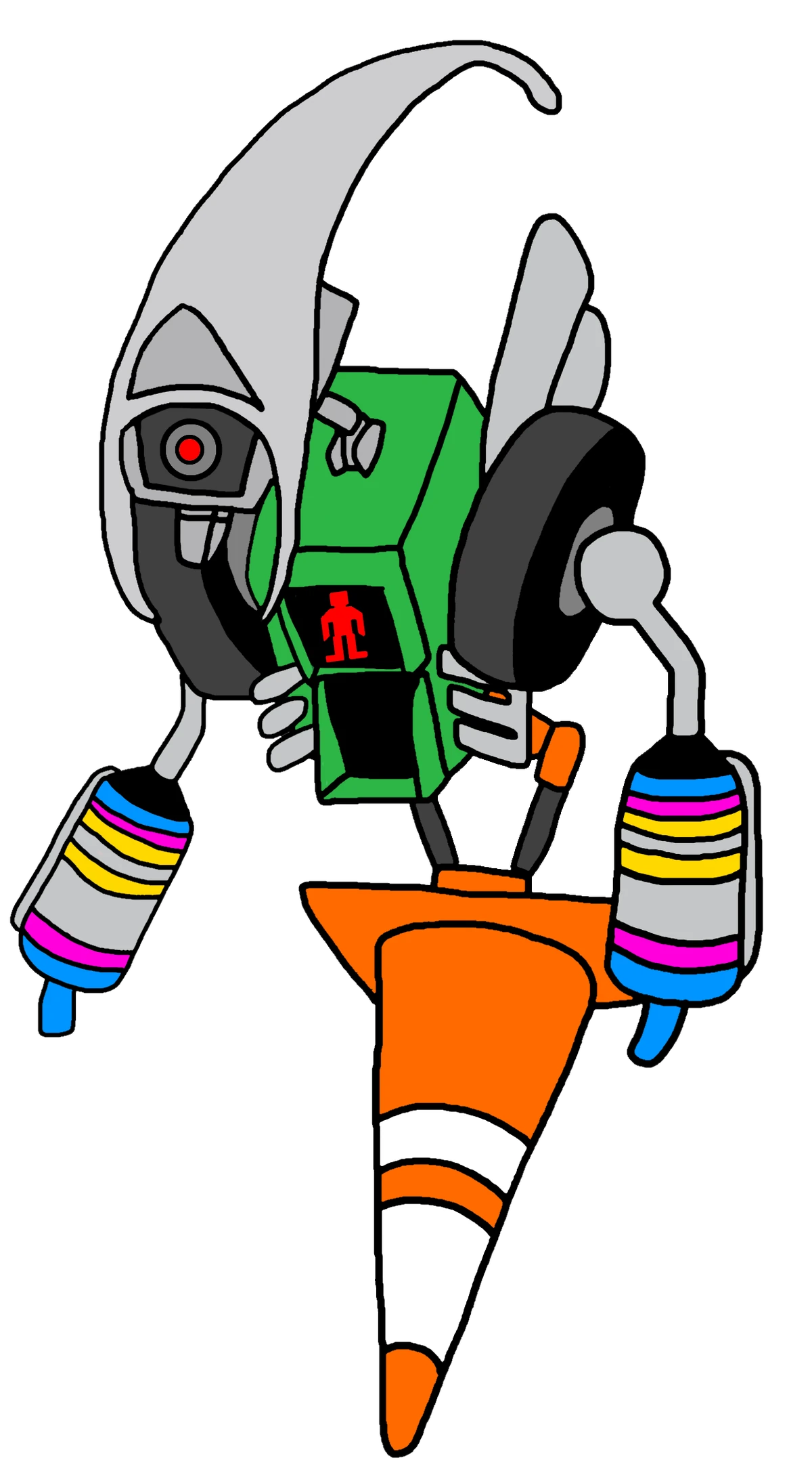 Mecha Gizmo Robot | Paper Shin a.k.a Keroro Gunsou Wiki | Fandom