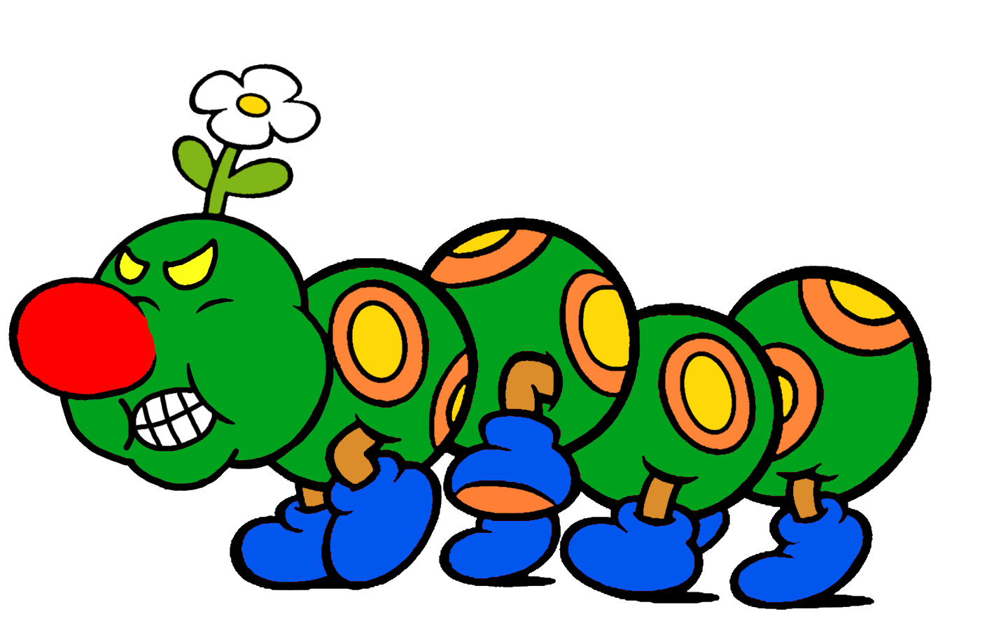 Super Mario Sunshine Wiggler Super Mario Sunshine Wiggler
