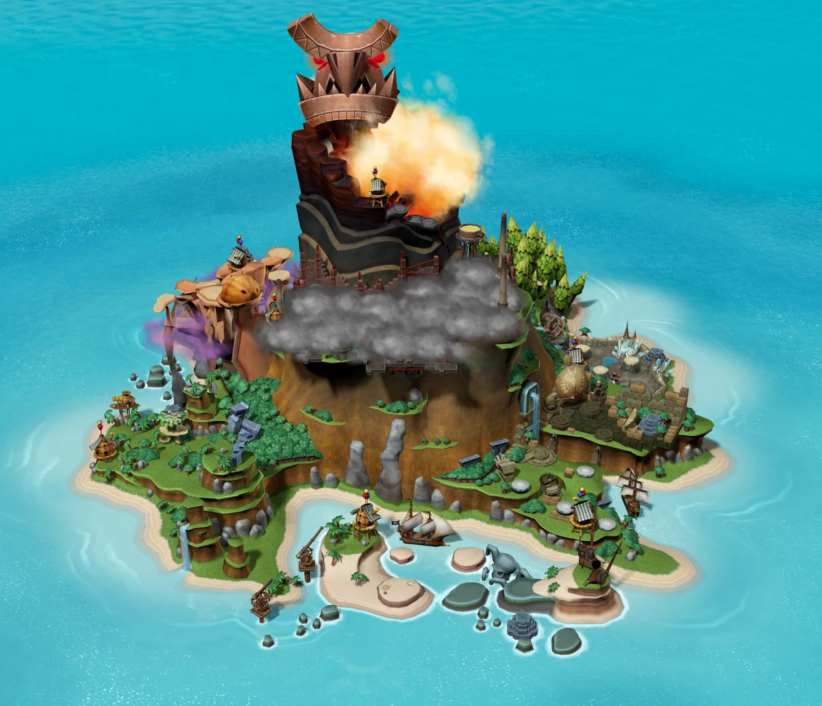 Donkey Kong Island | Paper Shin a.k.a Keroro Gunsou Wiki | Fandom