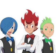 The Striaton Trio | Paper Shin a.k.a Keroro Gunsou Wiki | Fandom