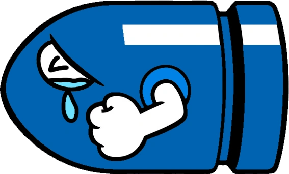 Sad Bullet Bill | Paper Shin a.k.a Keroro Gunsou Wiki | Fandom