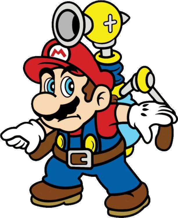 F.L.U.D.D. (Super Mario Sunshine) | Paper Shin a.k.a Keroro Gunsou Wiki ...