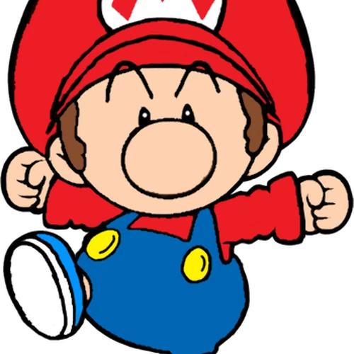 How To Draw Baby Mario