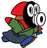 Shogun Snifit | Paper Shin a.k.a Keroro Gunsou Wiki | Fandom